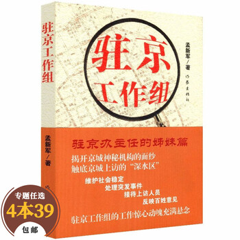 【包邮】官场小说书 驻京工作组定价30