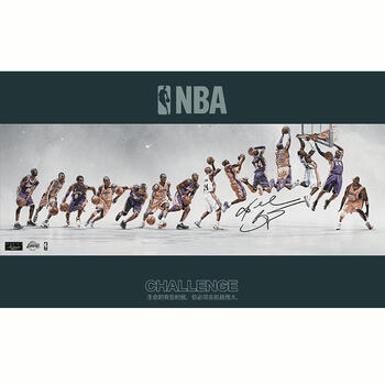 NBA超大高清海报篮球库里詹姆斯科比宿舍卧室墙贴画壁纸自粘 科比8 60x90竖/100x60横