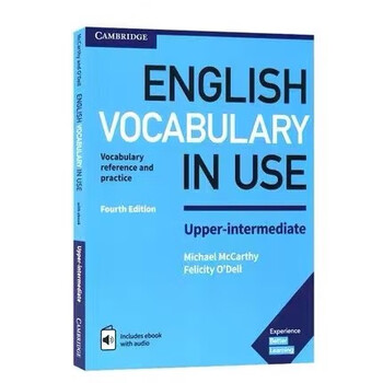 剑桥英语English Vocabulary in Use原版进口词汇学习工具书初中高级4本英文英式 剑桥 中级下册 词汇书