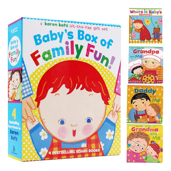 Daddy Grandpa Grandma and me Baby's Box of Family