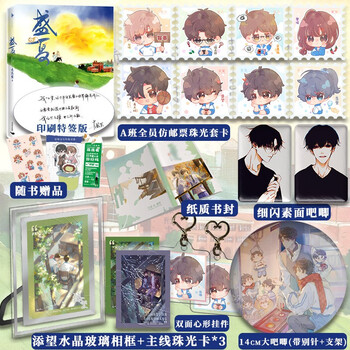 印特签版《盛夏》小说实体书籍 木苏里著 盛x夏2新增番外旅人习惯 第2集(大吧唧版 其他赠品相同)