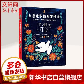 创意北欧插画实验室 45堂创意绘画课教你创作出迷人的民俗艺术