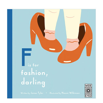 现货F is for Fashion, Darling，F代表时尚 亲爱的儿童趣味故事艺术绘本英文原