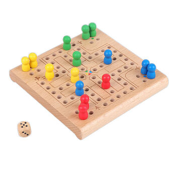 米米智玩口袋棋儿童多功能玩具木制迷你棋类亲子桌面游戏1盒 口袋棋-皇牌空战