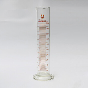 玻璃量筒2000ML 2L 量筒刻度玻璃 量杯量筒 可开票【图片 价格 品牌 报价】-京东