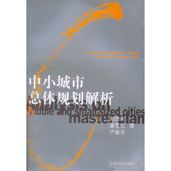中小城市总体规划解析【正版图书】
