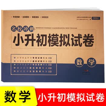 小升初模拟试卷小学数学真题毕业升学总复习人教版六年级考试全真综合精编精选2021年小学生精编卷初中招