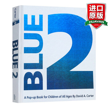 英文原版 百变蓝2 Blue 2 A Pop up Book 想象力 创造力 创意3D立体童书