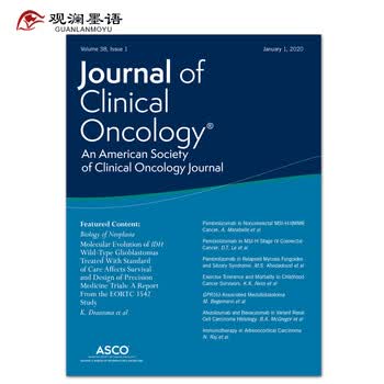 【单期 可选】Journal of Clinical Oncology 美国临床肿瘤学医学杂志 20 2020年1月刊