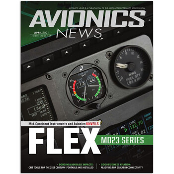【单期可选】Avionics News 美国航空电子信息杂志 2021年1/2/3/4/5月 2021年4月刊