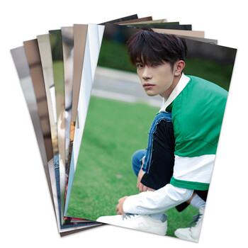 tfboys易烊千玺全新写真集周边专辑签名海报明信片生日礼物者自 易烊千玺海报八张+双面胶