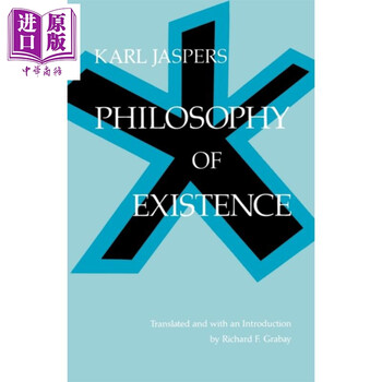 存在的哲学 Philosophy of Existence 英文原版 Karl Jaspers BRichard F Grabau