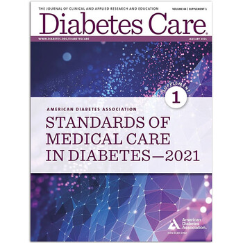 【单期可选】Diabetes Care 英文糖尿病医疗研究杂志 2020年1月刊 2021年1月刊
