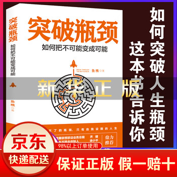 突破瓶颈:如何把不可能变成可能 站在马云马化腾史玉柱雷军董明珠等数十位行业精英的肩膀上总结他们的成