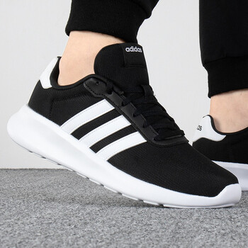 阿迪达斯 （adidas）男鞋 2023夏季新款运动鞋缓震舒适网面透气休闲鞋耐磨跑步鞋子男 GY3094/黑白 42【图片 价格 品牌 报价】-京东