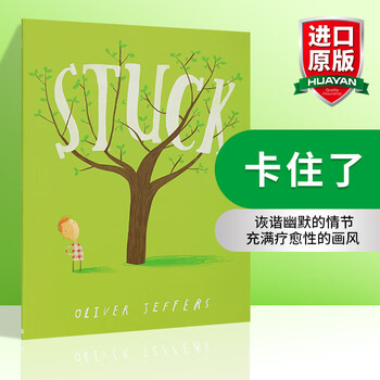 英文原版 卡住了 Stuck 儿童启蒙故事书