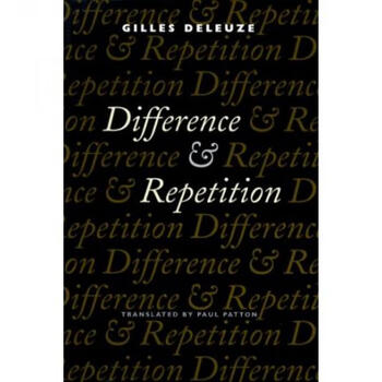 Difference and Repetition