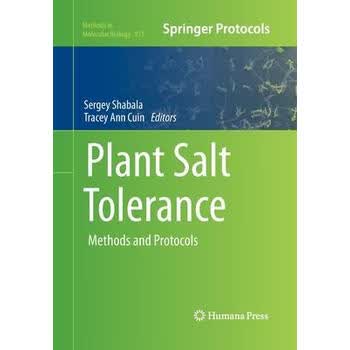 Plant Salt Tolerance: Methods and Protocols