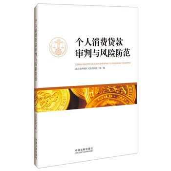 个人消费贷款审判与风险防范【正版图书】