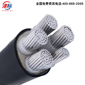 国标yjlv22铝芯电缆5芯4+1 35 50 70 95 240平方三相五芯铝电缆线 国标YJLV 4*185+1*95【图片 价格 品牌 报价】-京东