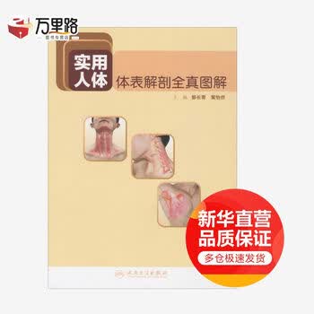 实用人体体表解剖全真图解