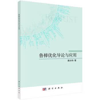 [正版图书]鲁棒优化导论与应用