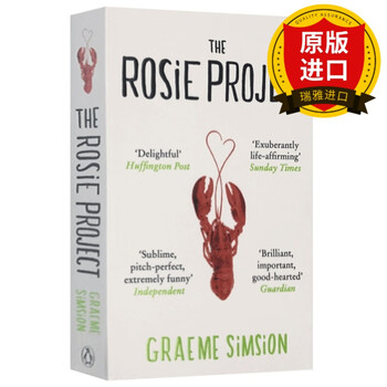 罗茜计划 英文原版小说 The Rosie Project 比尔盖茨情有独钟的小说 维多利亚总督文学