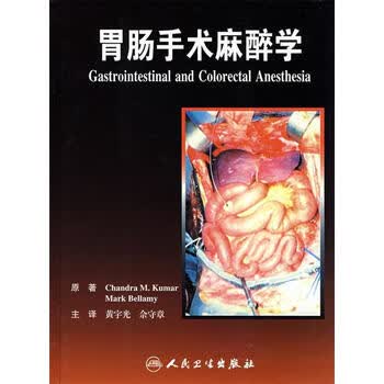 【正版图书】 胃肠手术麻醉学 黄宇光　等主译 人民卫生出版社