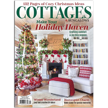 【单期可选】Cottages&Bungalows 小屋与平房 2019/2020/21年月刊 美国住 2020年12月刊