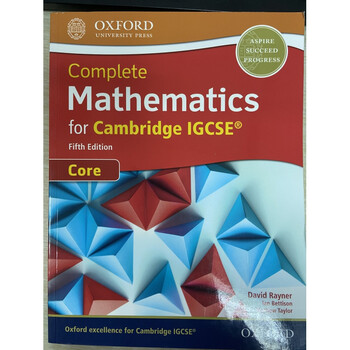 牛津现货Complete Mathematics for IGCSE: Core Student Book