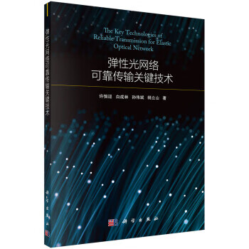 包邮 弹性光网络可靠传输关键技术 许恒迎等 著 科学出版社