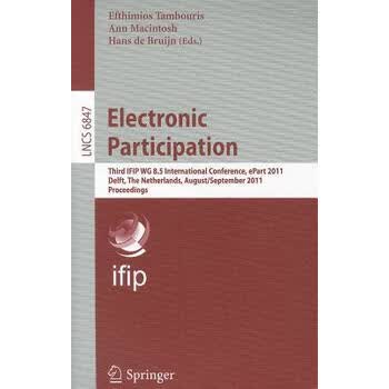 Electronic Participation: Third Ifip Wg 8.5 Inte