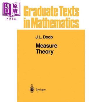 测度论 第1版 英文原版 Measure Theory J L Doob