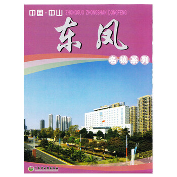 广东省中山市东风镇地图 87*57厘米