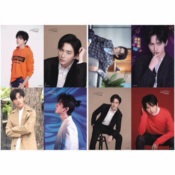 李宏毅海报 2021明信片墙纸贴纸宿舍卧室高清写真大壁纸墙贴 明信片一盒 非海报产品