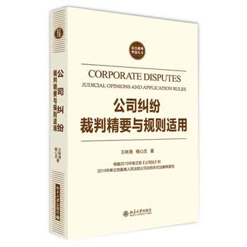 公司纠纷裁判精要与规则适用