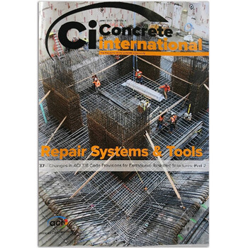 【单期可选】Concrete International  英文国际混凝土设计技术杂志 2021年4月刊