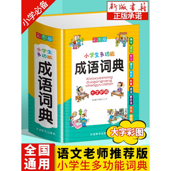 正版2021年小学生成语词典训练大全书多功能彩图色版常用中华应用现代汉语新华字典中儿童解释四字词语接