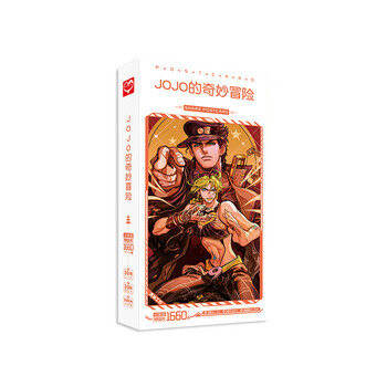 动漫从零开始兔学姐女郎宝可梦刀剑神域JOJO东方FGO紫罗兰明信片 JOJO明信片(封面随机)