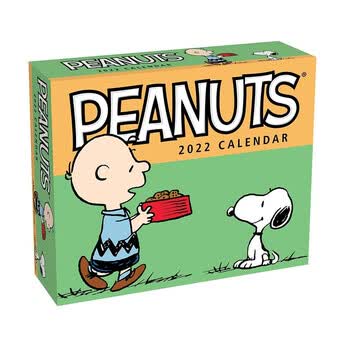 史努比 Snoopy 2022年日历 英文原版 Peanuts 2022 Day-T