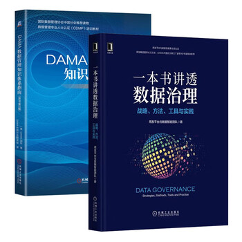 读懂数据治理两本：一本书讲透数据治理+DAMA数据管理知识体系指南（原书第2版）机械工业出版社图书 正版书籍