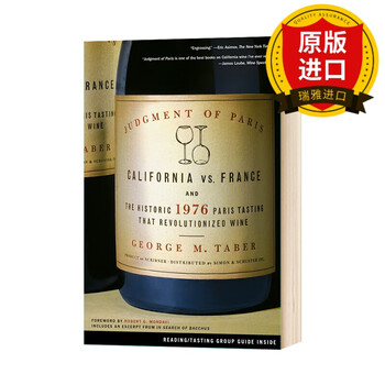 巴黎评判 英文原版 Judgment of Paris George M Taber