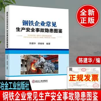 全新正版  钢铁企业常见生产安全事故隐患图鉴陈建华,缪春锋编写图书冶金工业出版社