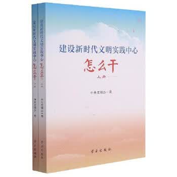 建设新时代文明实践中心怎么干（上下册）