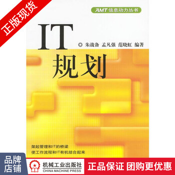 现货正版 IT规划 朱战备 孟凡强 范晓虹[图书]17874