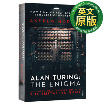 艾伦图灵传 英文原版 Alan Turing The Enigma 如谜的解谜者 奥斯卡获奖电影