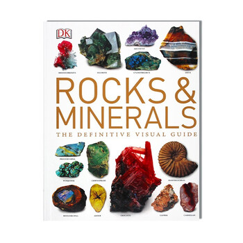Rocks and Minerals 岩石和矿物 视觉百科图鉴展示介绍 地球地下宝藏探索研究 世界自然史介绍 DK大百科 英文原版