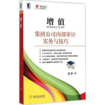 增值:集团公司内部审计实务与技巧 梁雄【正版书】