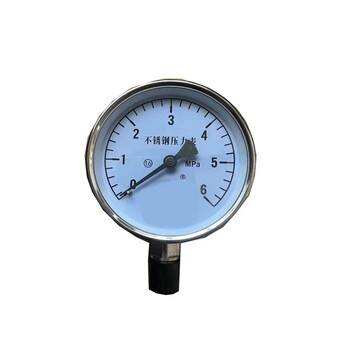 RCJYZ 不锈钢氨气压力表 0-6Mpa【图片 价格 品牌 报价】-京东