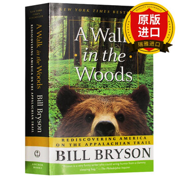 林中漫步 英文原版小说 A Walk in the Woods 英文版 偏跟山过不去 比尔布莱森美国
